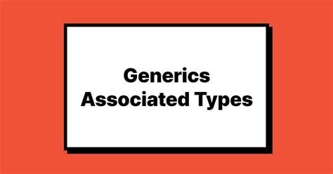 Swift 문법 Generics Associated Types 💡