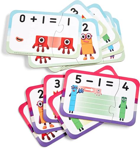 Numberblocks Adding And Subtracting Puzzle Set Addition And