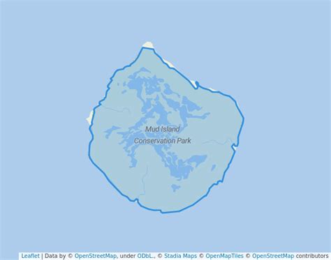 Mud Island Conservation Park In Mud Island Map And Routes