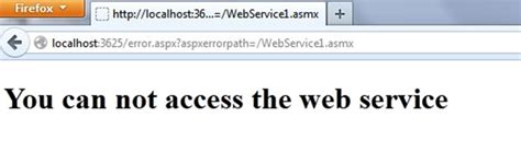 How To Hide The Wsdl File Or Webservice