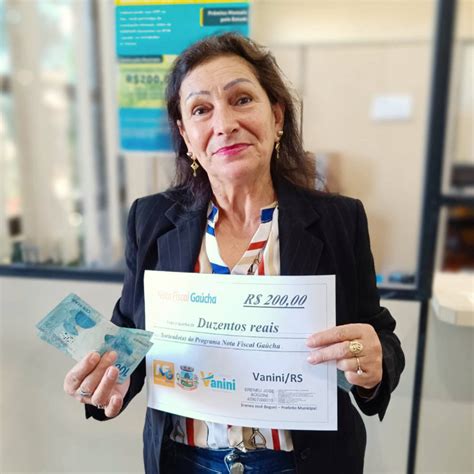 Vencedoras De Fevereiro Do Nfg Retiram Premiação Prefeitura De Vanini