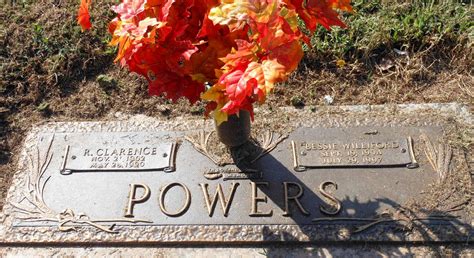 Bessie Julia Williford Powers 1904 1997 Find A Grave äreminne