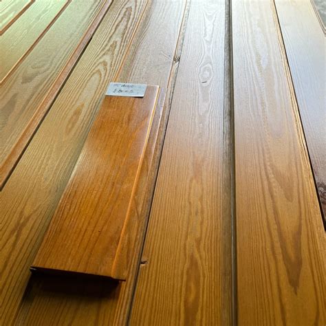 Custom Made Color Clear Grade Carbonized Thermowood Ceiling Cladding Carbonized Thermowood