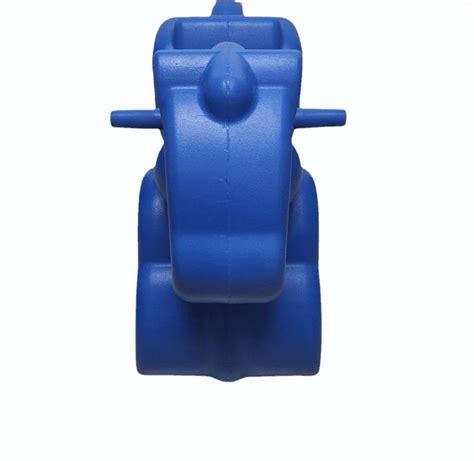 Blue Plastic Pony Rocking Ride On Sizedimension 22x10x12 Inch Lxwxh