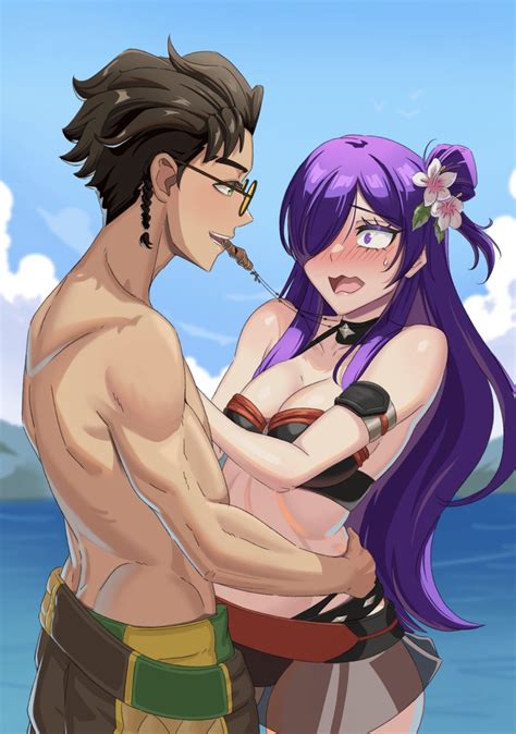 Emmettart Claude Von Riegan Claude Von Riegan Summer Female Shez Fire Emblem Female Shez