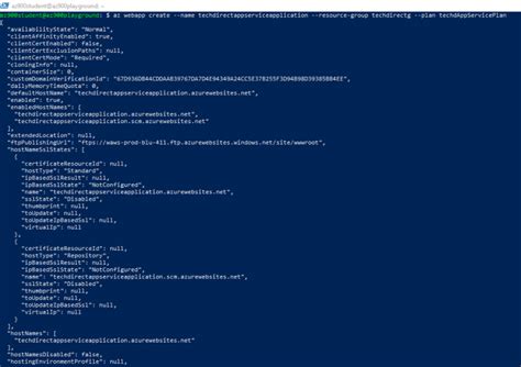 Create App Service Resource With Azure Cli Techdirectarchive