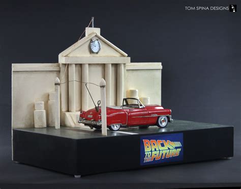 back to the future prop car display tom spina designs tom spina designs