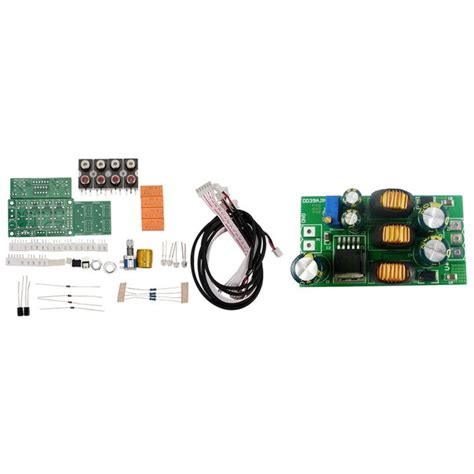 Relay 4 Way Audio Input Signal Selector With Dc Dc Step Up Boost Buck