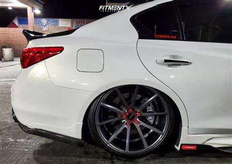 2014 Infiniti Q50 Sport With 20x9 Vossen Vfs1 And Hankook 245x35 On Air