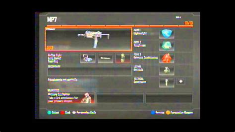 Mp7 Custom Class Setup Bo2 Youtube