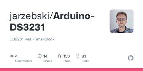 GitHub Jarzebski Arduino DS DS Real Time Clock