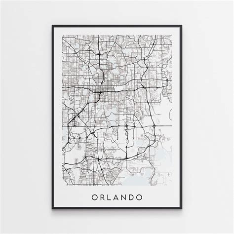 Map Orlando Florida