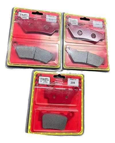 Balatas Delanteras Y Traseras Cf Moto 650nk 3pares Envío Gratis