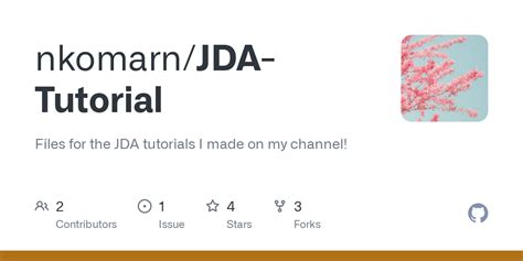 github nkomarn jda tutorial files for the jda tutorials i made on my