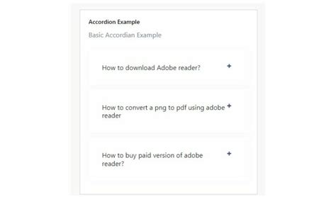 21 bootstrap accordions you can use right now