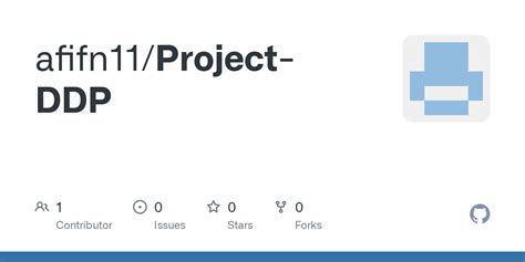 Github Afifn11project Ddp