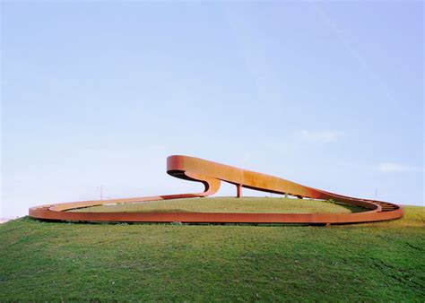 Hilltop Staircase By Next Architects Falsely Suggests An Endless Path