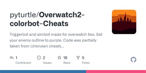 Github Pyturtleoverwatch2 Colorbot Cheats Triggerbot And Aimbot