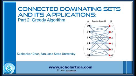 Connected Dominating Sets And Its Applications Part 2 Greedy