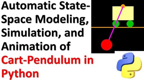 Aleksandar Haber On Linkedin Nonlinear Cart Pendulum Automatic State Space Modeling