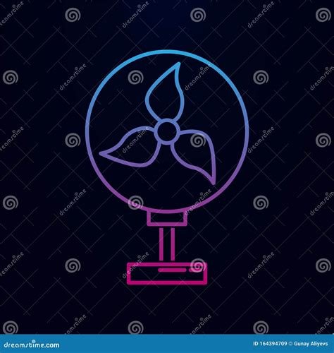 Table Fan Line Nolan Icon Simple Thin Line Outline Vector Of Household Icons For Ui And Ux