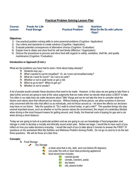 Problem Solving Pdf