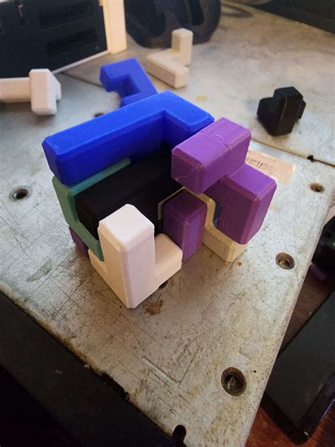 4x4 Puzzle Cube Hard By Yako000 Download Free Stl Model