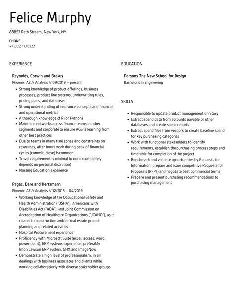 Analysis Resume Samples Velvet Jobs