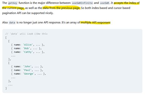 Reactjs Why Useswrinfinite Call My Backend Twice For Every Request Stack Overflow