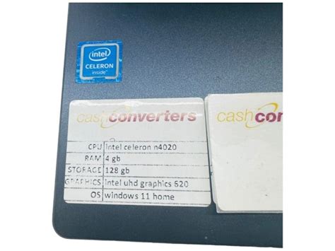 Asus E410m Intel Celeron N4020 4GB 128 GB Blue | 044000189029 | Cash ...