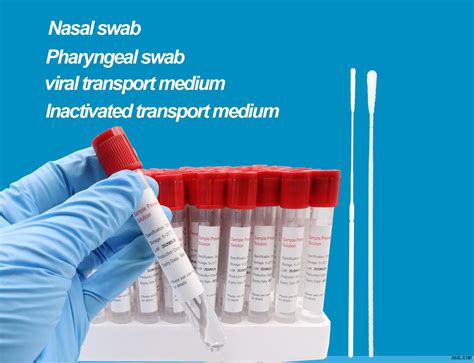 Disposable Virus Sampling Swab Kits Virus Utm Universal Transport Tube