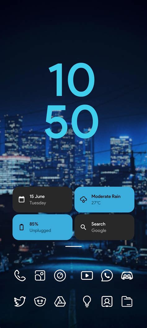 Android 12 Inspired Homescreen Randroid10