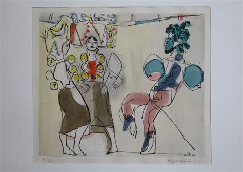 Max Hegetschweiler 1902 1995 Seltene Radierung Handsigniert Kaufen