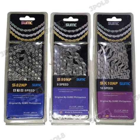 Sumc Chain 12 Speed 8 Speed 9 Speed 10 Speed Bike Silver Bike Chain S99np S82np Sx10np Sx12np