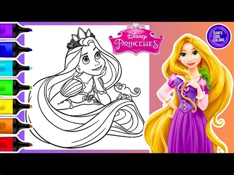 Pascal Rapunzel Coloring Pages 2025