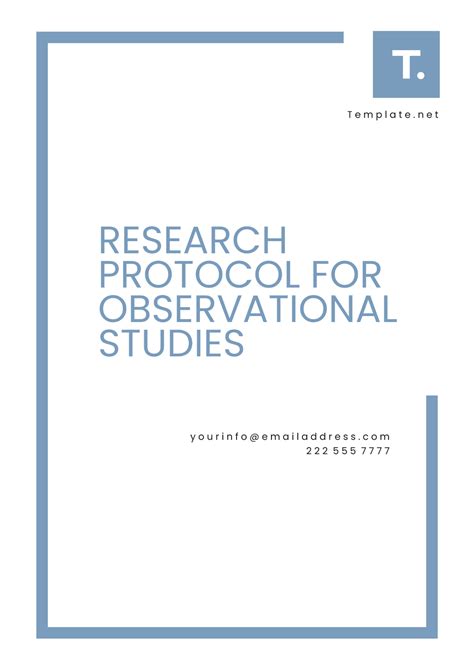 Free Research Protocol For Observational Studies Template To Edit Online Free Research Protocol For Observational Studies Template To Edit Online