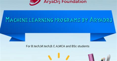 Machine Learning Programming And Concepts With Interview Questions