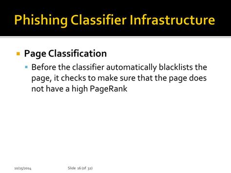 Ppt Large Scale Automatic Classification Of Phishing Pages Powerpoint Presentation Id 5860275