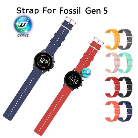 Fossil Gen 6 Men Smart Watch Strap Fossil Julianna HR Gen 5 The Carlyle HR Gen 5 Garrett HR