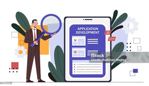 Application Development Vector Concept Stock Illustration Download Application Development Vector Concept Stock Illustration Download