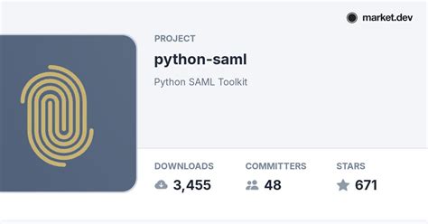 Python Saml Ecosystem Directory Market Dev