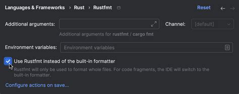 Rust Clion Documentation