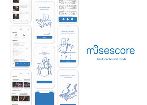 Musescore Ui Design Behance