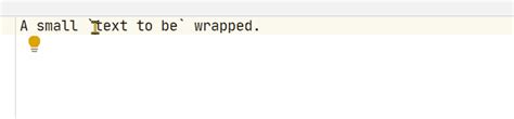 Github Lppeddidea Backtick Allows Wrapping And Unwrapping Text In
