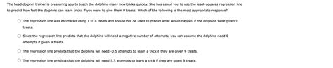 solved 11 computing the regression line and making