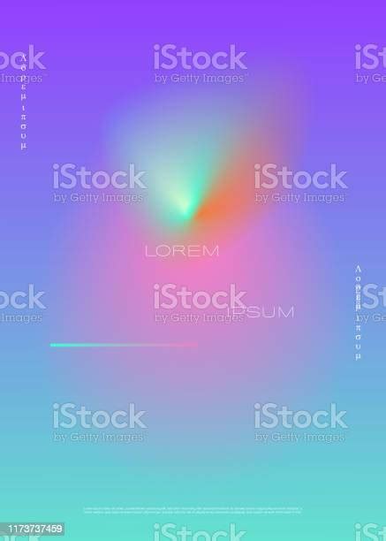 벡터 추상 배경 배경에 대한 구성 다채로운 유체 추상화 홀로그램 및 그라데이션 색상 디자인 배너 포스터 벽지 전단지 브로셔용 레이아웃 템플릿 0명에 대한 스톡 벡터 아트 및