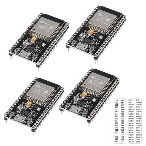 ACEIRMC Pcs ESP S ESP Development Board Pins WiFi Bluetooth GHz Dual Core WLAN