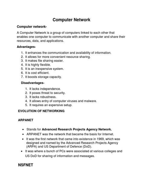 Computer Network Cs Notes Pdf World Wide Web Internet And Web