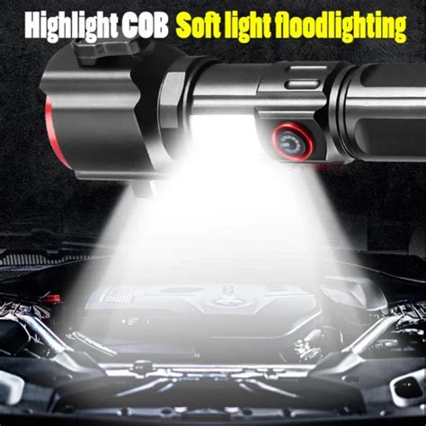 Multi Functional High Power Led Flashlight Rechargeable Waterproof Excel Store