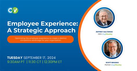 2024 Employee Experience Strategic Apprach Webinar